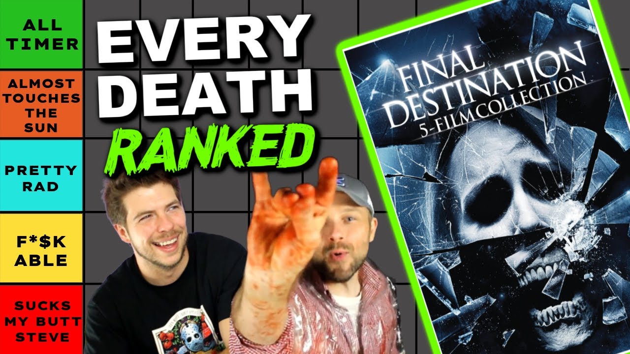 FINAL DESTINATION Death Scenes Tier List - YouTube