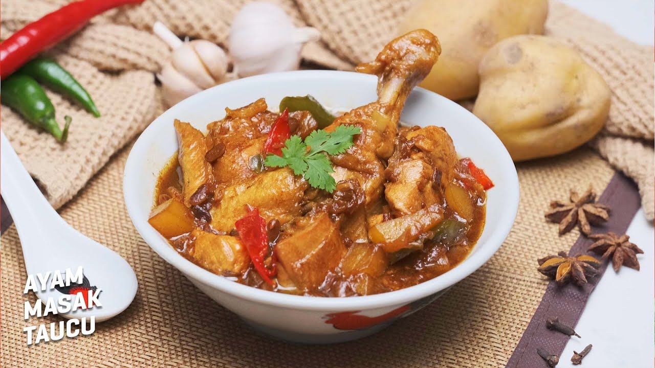 Resepi Ayam Masak Taucu I Peminat Taucu Wajib Cuba - YouTube