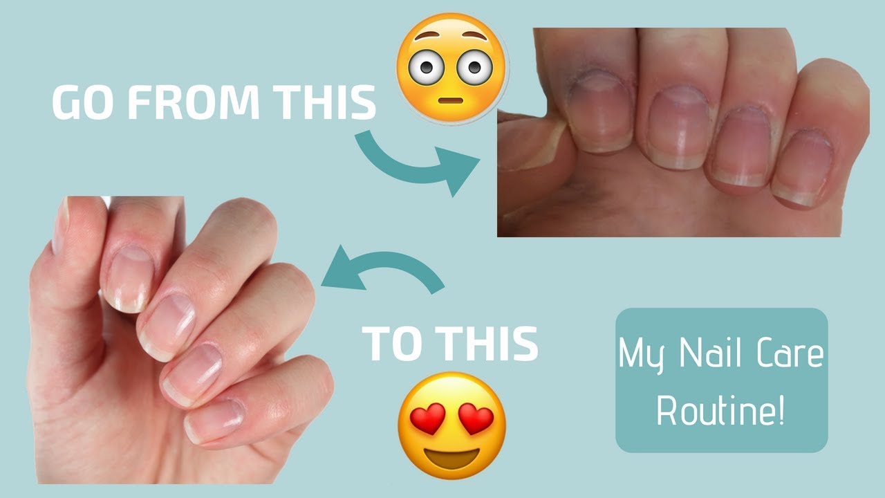 MY NAIL CARE ROUTINE + TIPS FOR GROWING LONG NAILS - YouTube