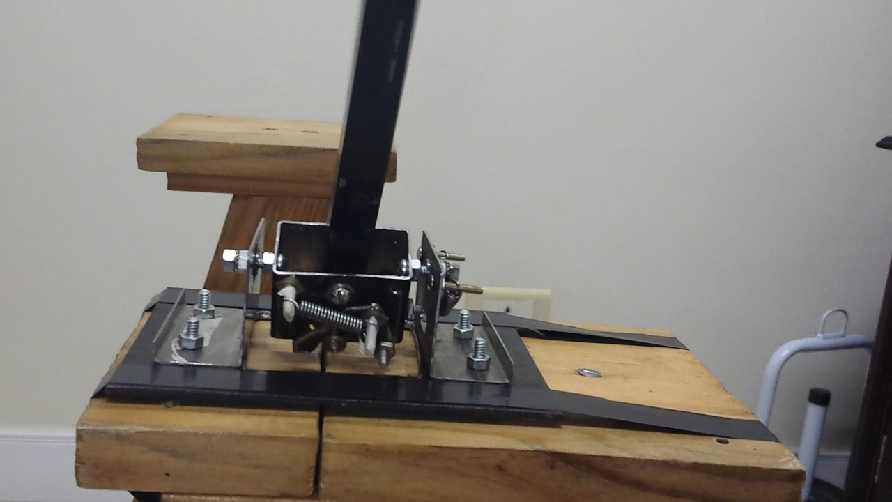 DIY joystick gimbal - double spring + CAM + suncom F-15 grip - YouTube