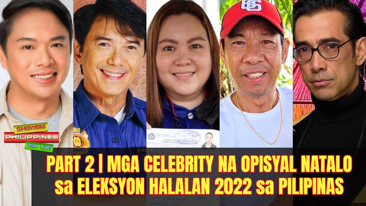 PART 2 | Mga Celebrity OPISYAL na NATALO sa Eleksyon Halalan 2022 - YouTube