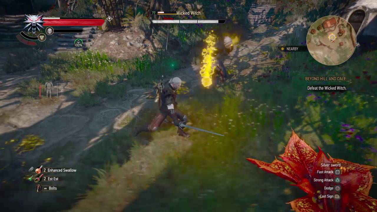 The Witcher 3 - Killing the Wicked Witch - YouTube