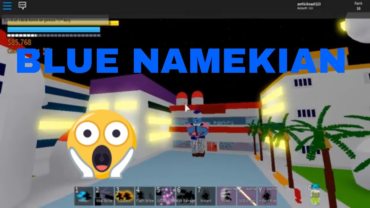 How To Be Blue Namekian In Dbz Final Stand! - YouTube