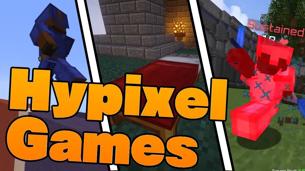 3 Hypixel Games in 1 Video - YouTube