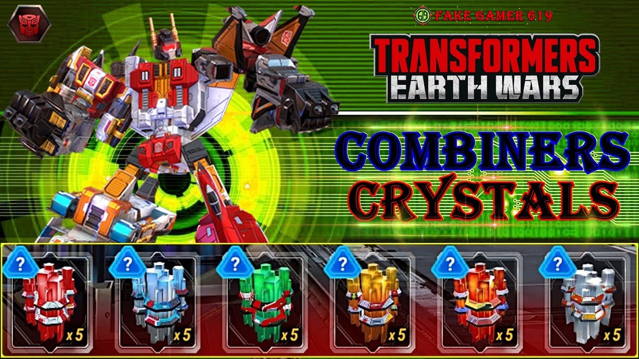 Autobot Combiners Crystals - TRANSFORMERS: EARTH WARS - YouTube