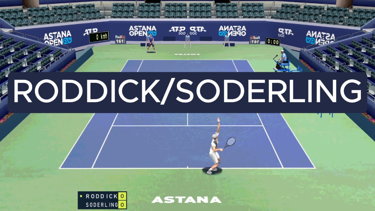 Tennis Elbow 2013 1.0j roddick vs soderling - YouTube