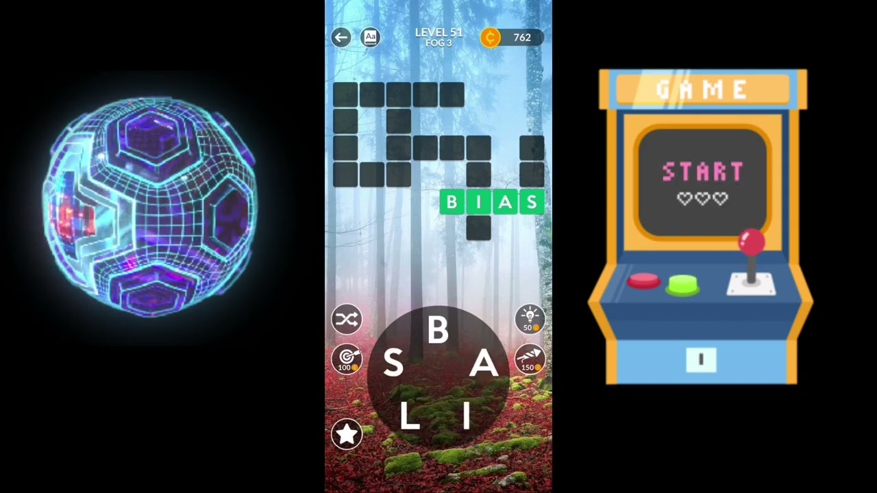 wordscape game 48-55 - YouTube