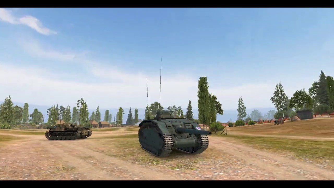 WorldOfTanks Fight on the French anti tank self propelled gun ARL V39 ...