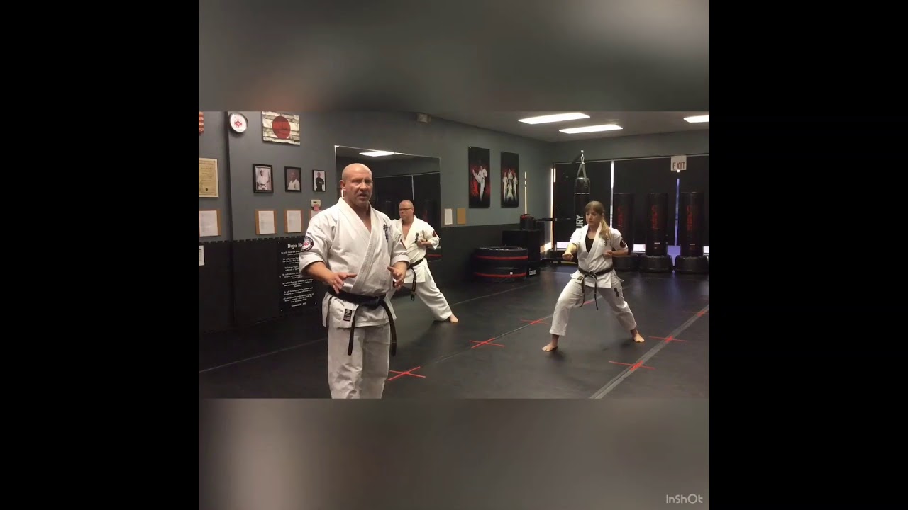 Green Belt Form: Pinan Sono Go Kata - YouTube