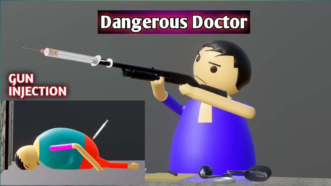 Gun injection||Tinko Minko Cartoons||Funny Cartoon jokes||MTin3D - YouTube