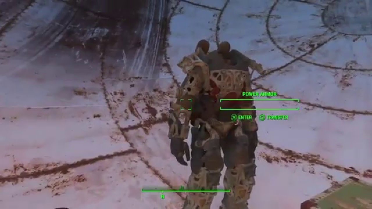 Fallout 4 - Power Armor, Revere Satellite Array - YouTube