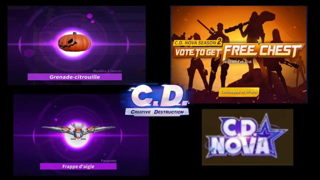 Creative Destruction | opening coffres et CD Nova - YouTube