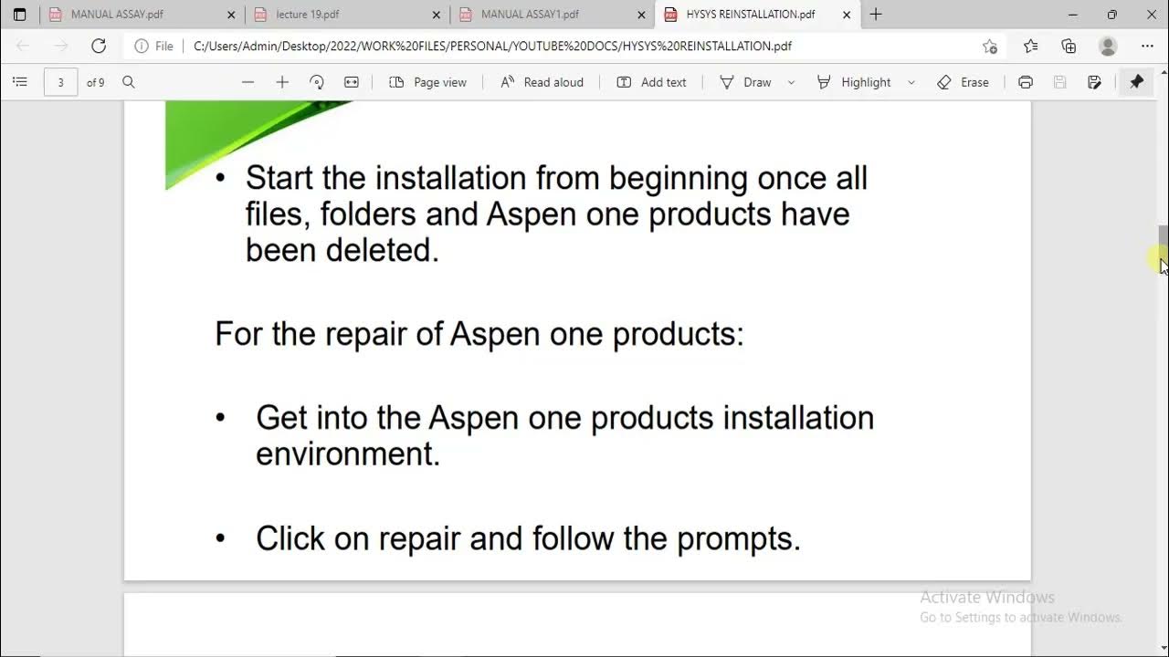 How to Fix Aspen Hysys License Error and Installation Problems - YouTube