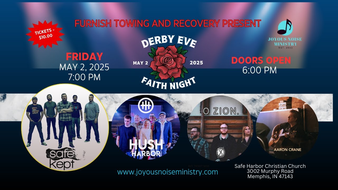 Derby Eve Faith Night 2025 - Friday May 2nd 7PM - YouTube
