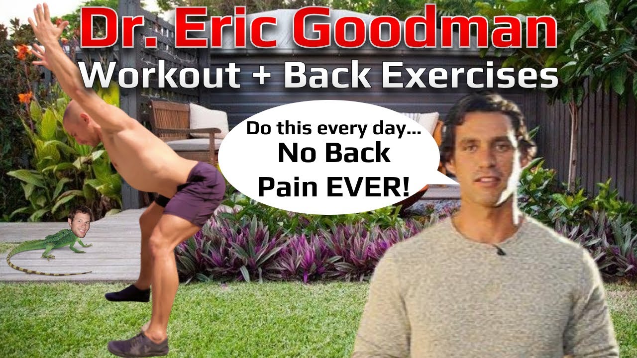 Monday HIIT Workout + Back Exercises with Eric Goodman - YouTube