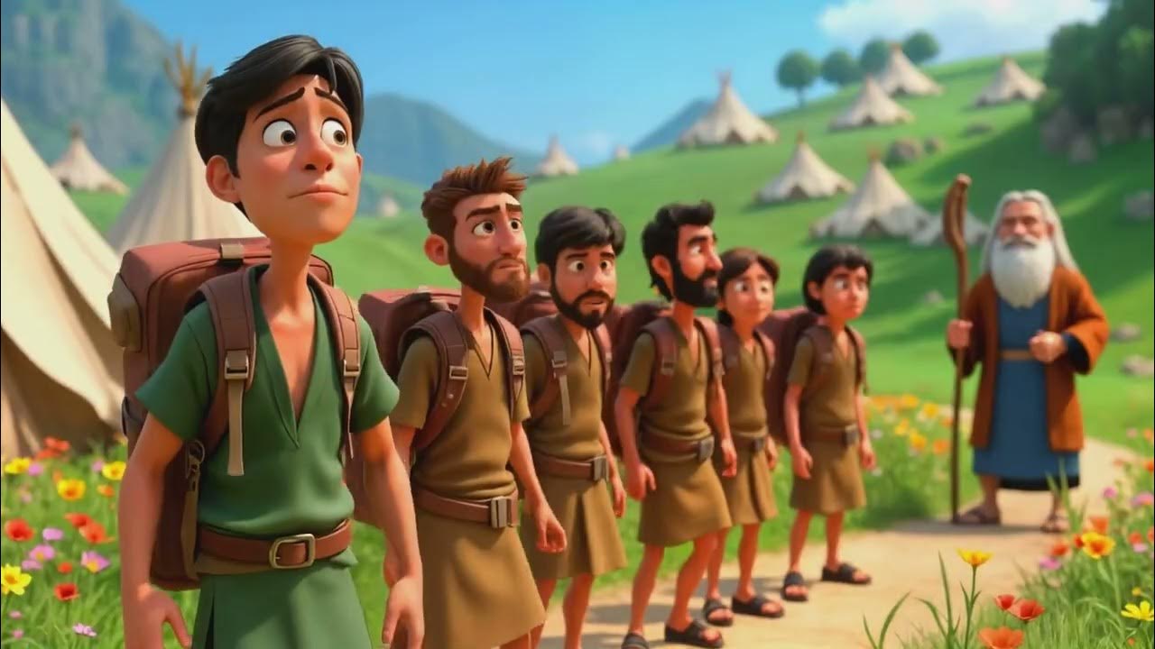 The Twelve Spies: Trusting God’s Promises | Kids Bible Stories - YouTube
