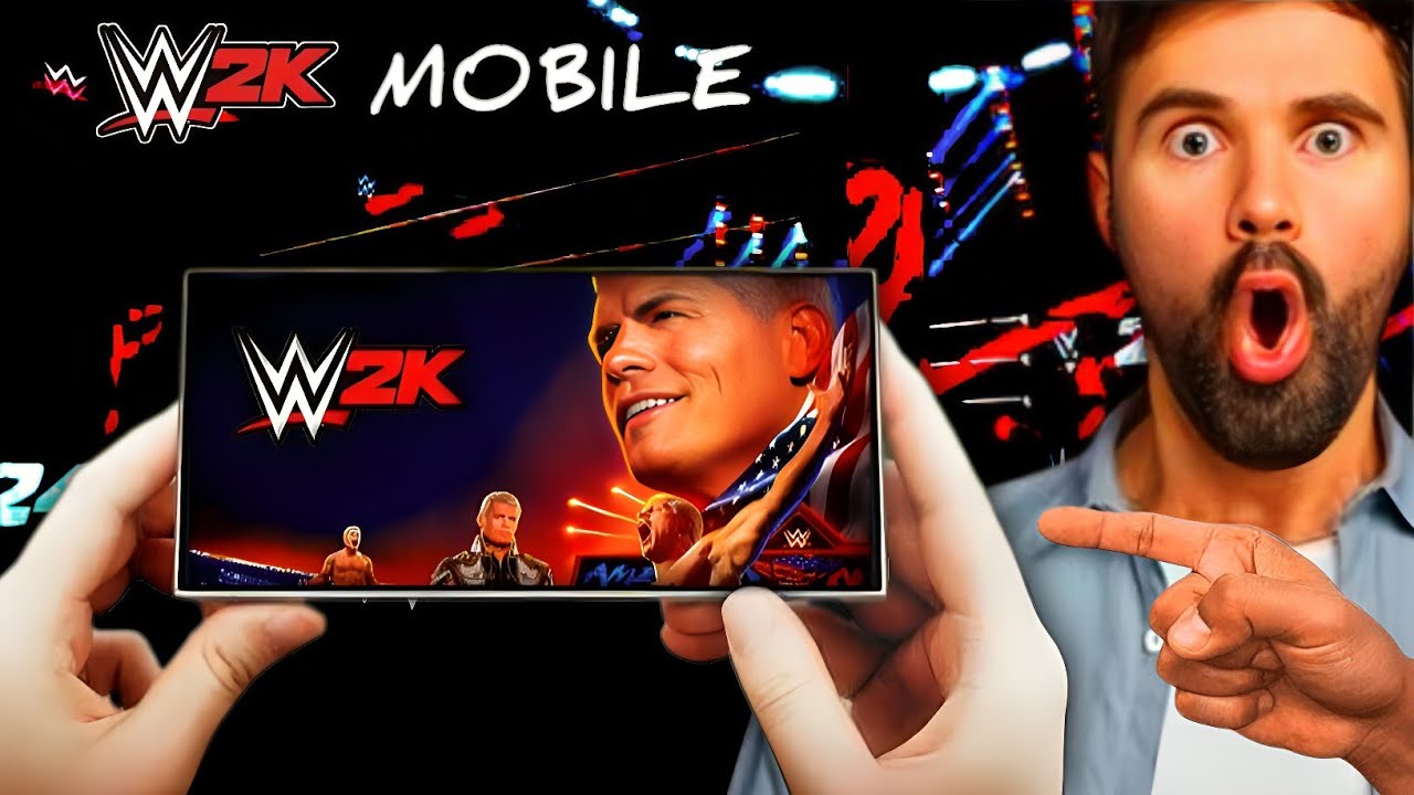 I PLAY FIRST TIME WWE 2K23 IN MOBILE PHONE | WWE 2K24 PLAY IN PHONE ...