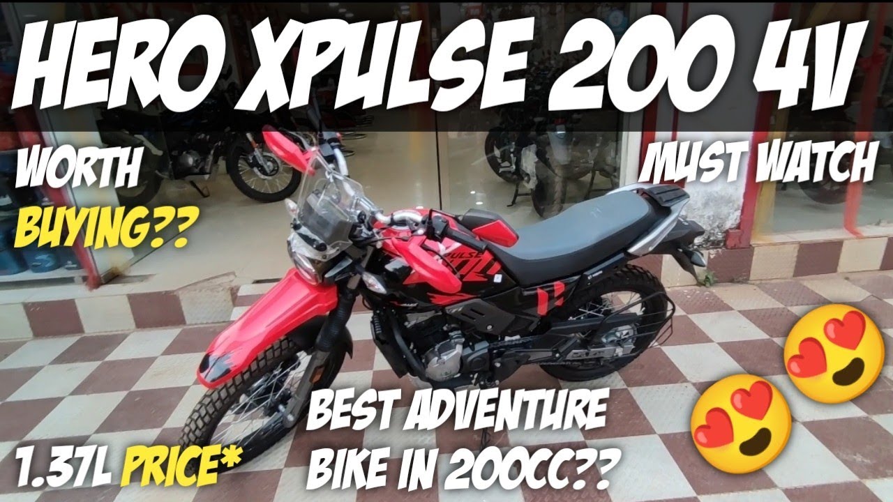 HERO X-PULSE 200 4V in Bhubaneswar 😍| Best Adventure bike in 200cc ...