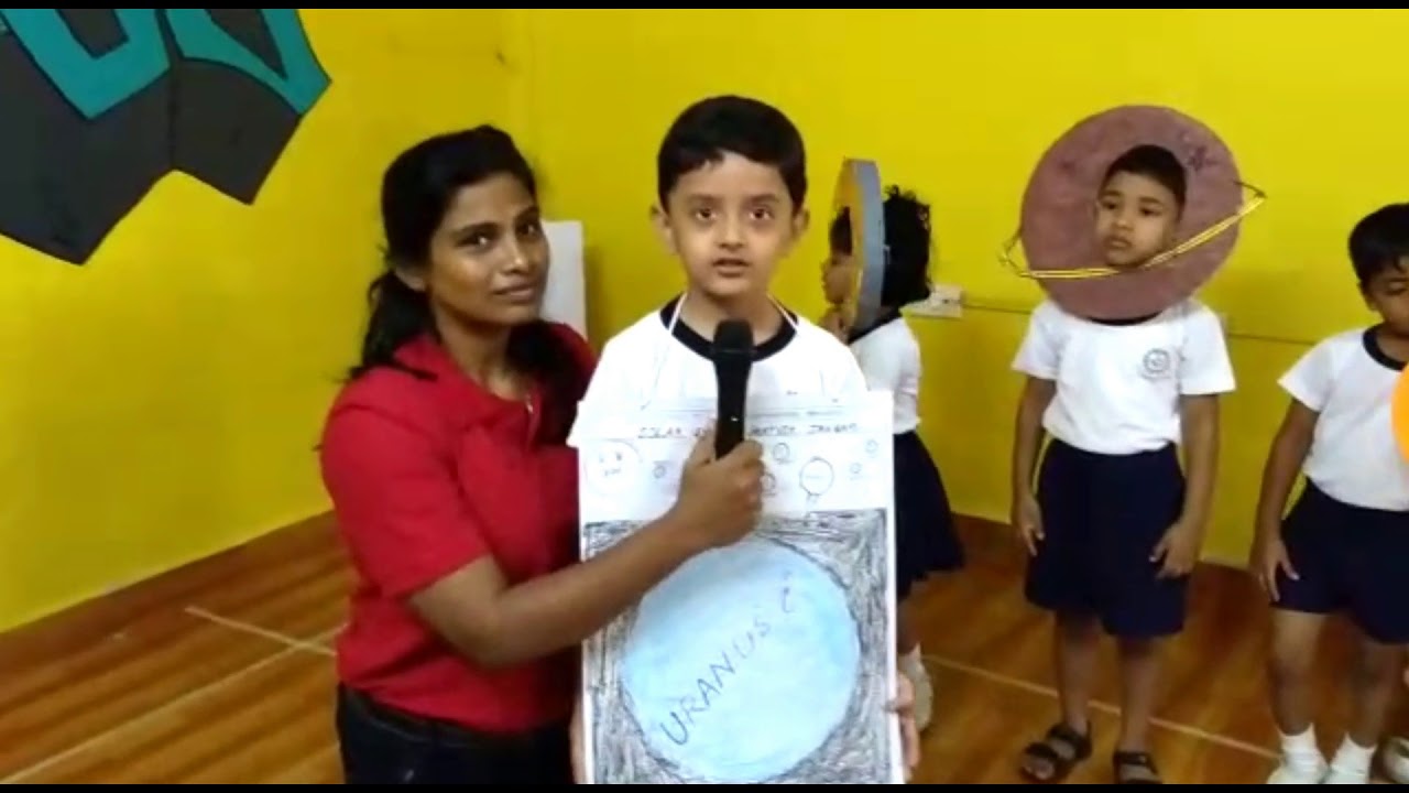 Role Play on Planets at SG International PreSchool Nerul - YouTube