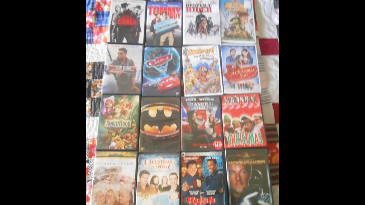 Movie/DVD Haul #32 | Tinman Collections - YouTube