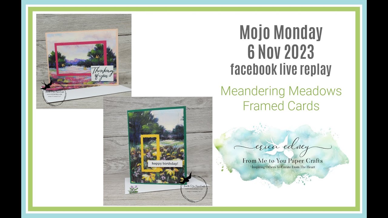 Meandering Meadows DSP Frame Card - YouTube