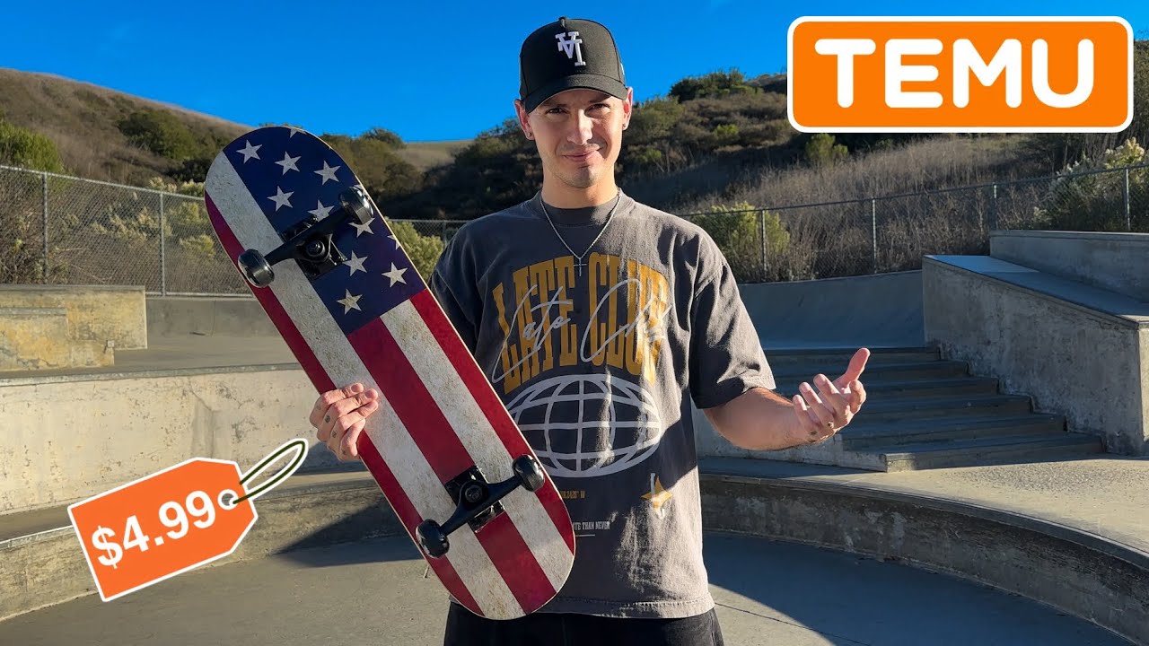I Bought Another Skateboard Off Temu! - YouTube