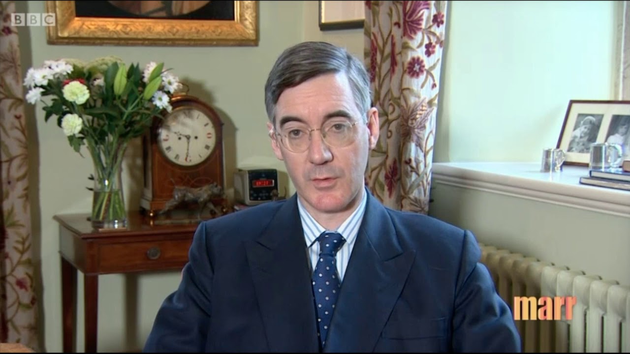 Watch Jacob Rees Mogg MP on The Andrew Marr Show - YouTube