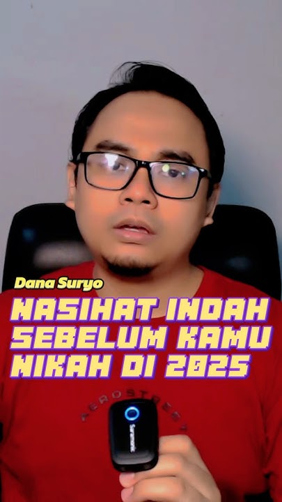 3 POIN PENTING biar makin siap buat nikah di tahun ini 🙂 #danasuryo #halal #nikah #taafuf - YouTube