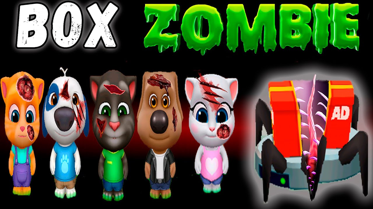 ZOONOMALY Zombie \ Talking Tom and FriendsGoodBuy BOX ZOMBIE \ Talking ...