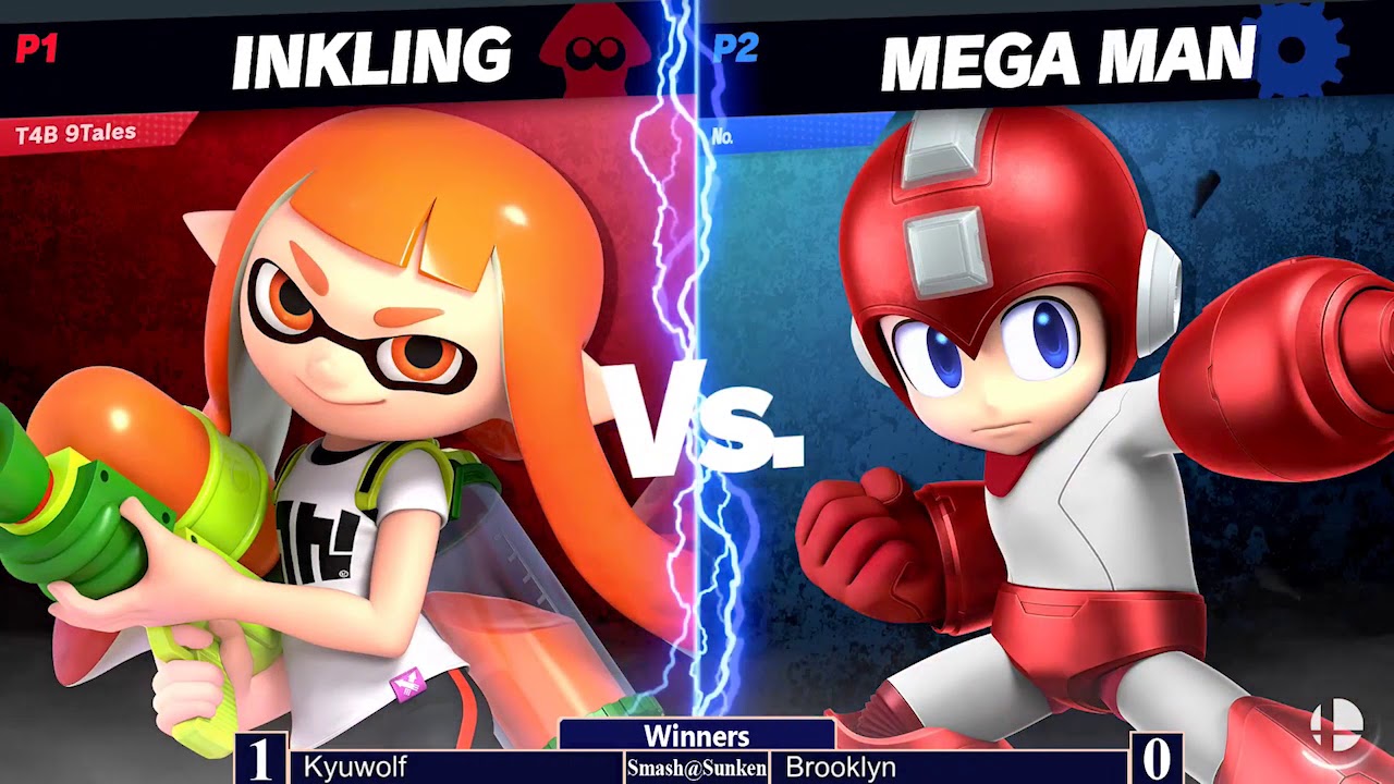 Smash@Sunken #69 - KyuWolf (Inkling) vs Brooklyn (Snake, Mega Man ...
