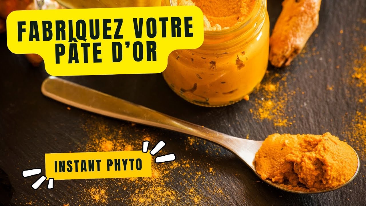 Comment fabriquer la Pâte d'Or ? - YouTube