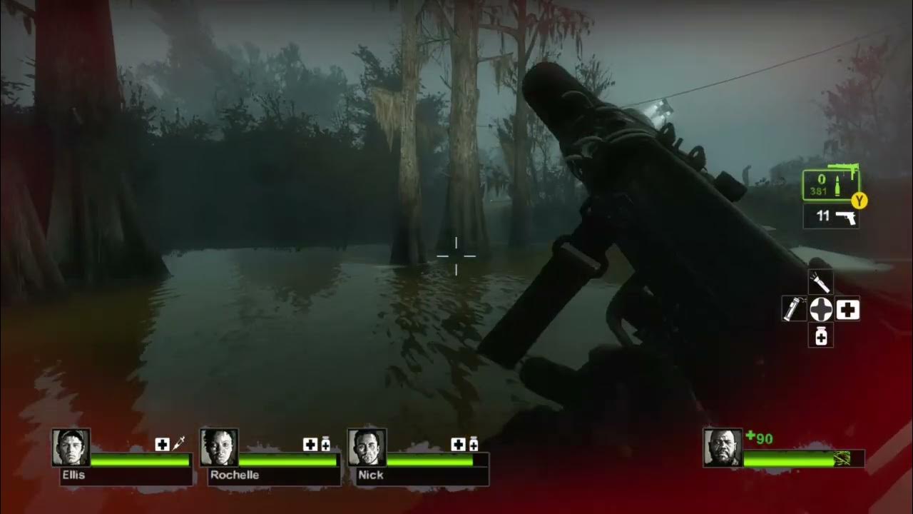 Left 4 Dead 2 Swamp Fever campaign walkthrough (2.Swamp Final part) - YouTube