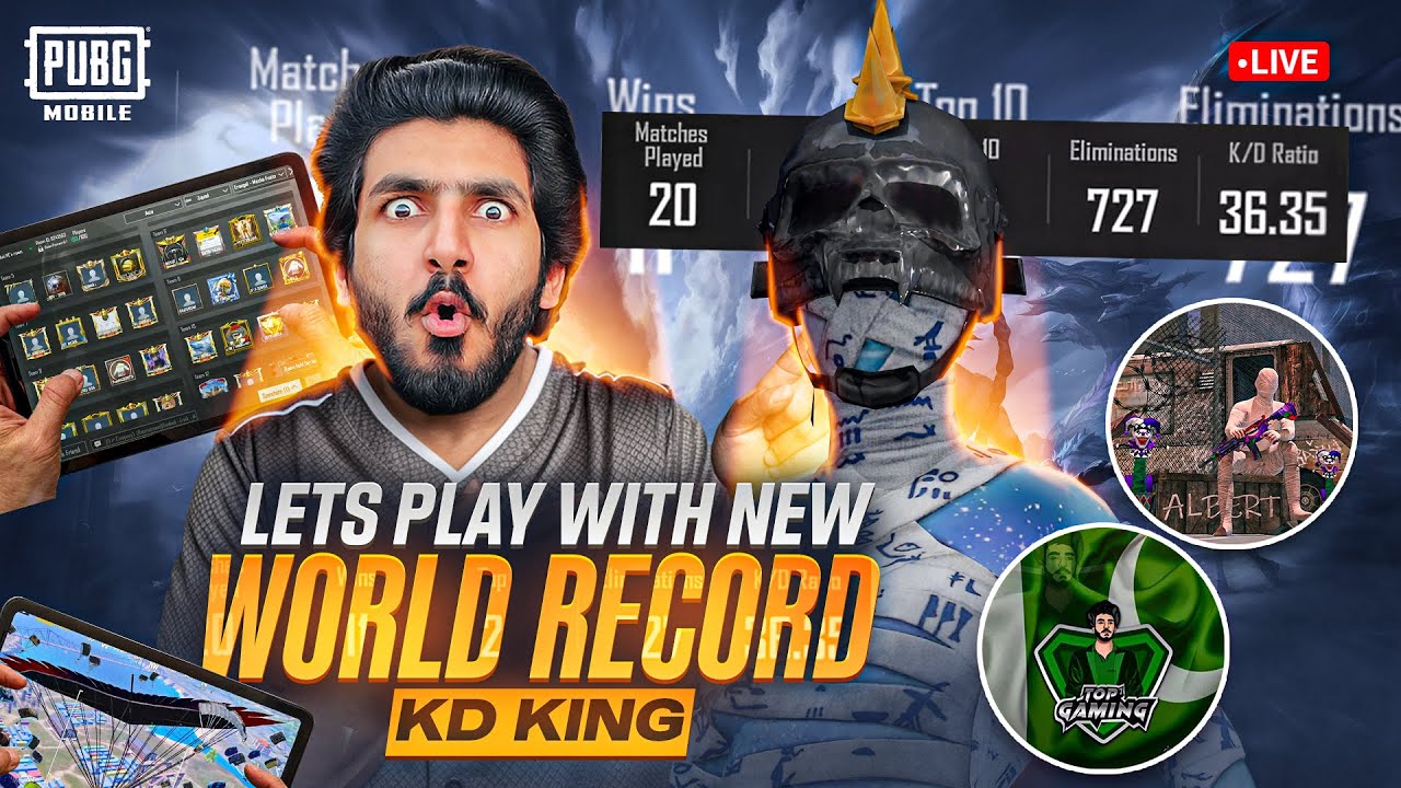 INTRODUCING NEW WORLD RECORD MAKER KD KING THE ALBERT OP LETS PLAY ...