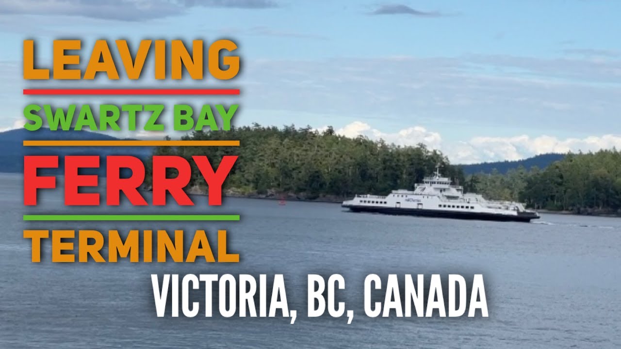 Leaving Swartz Bay Ferry Terminal - YouTube