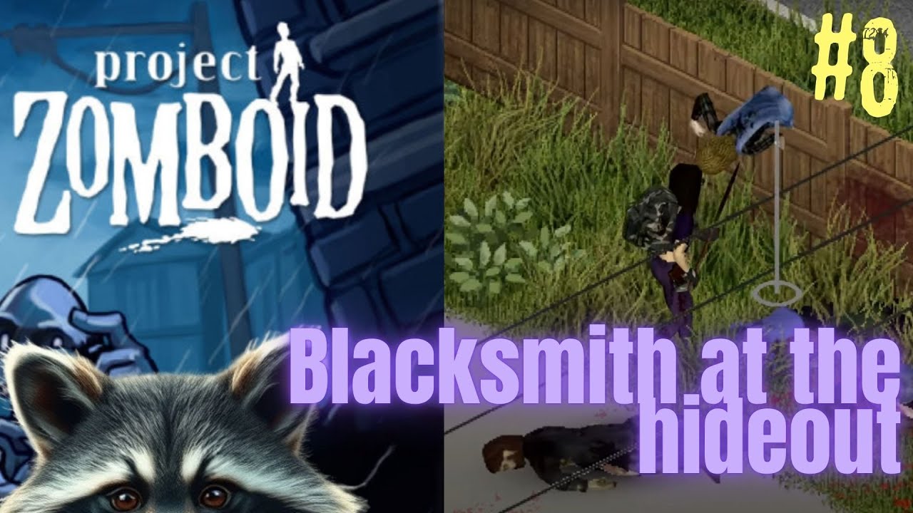 Project Zomboid B42 Blacksmith run - fighting at Fallas Lake - YouTube
