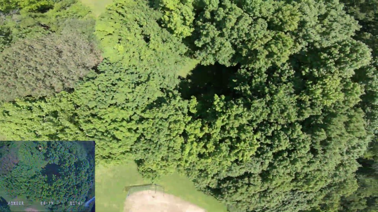 Triple blind looping the tree donut - Pure FPV Freestyle - YouTube
