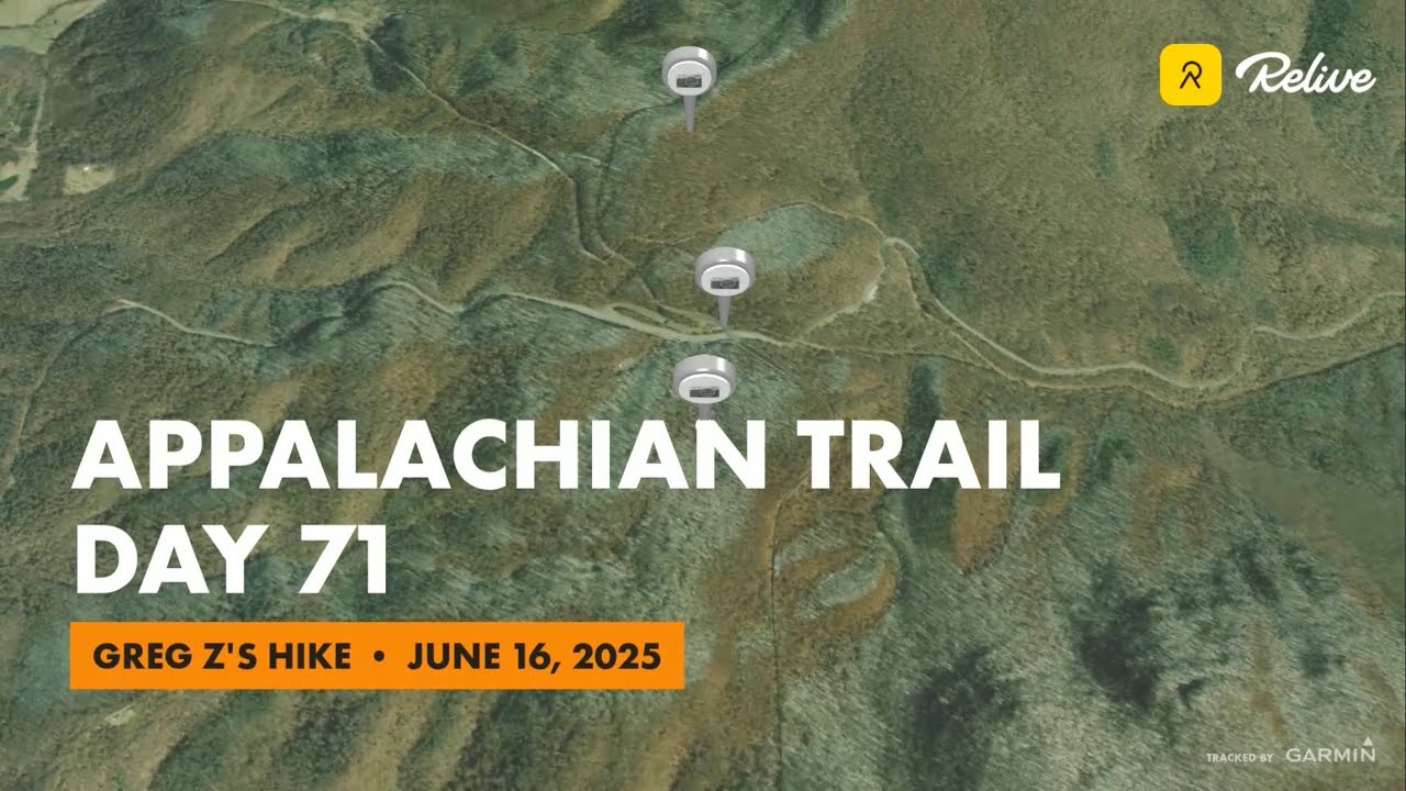 Appalachian Trail Thru Hike Day 71 - 2025 - Swift Run Gap Campsite to ...