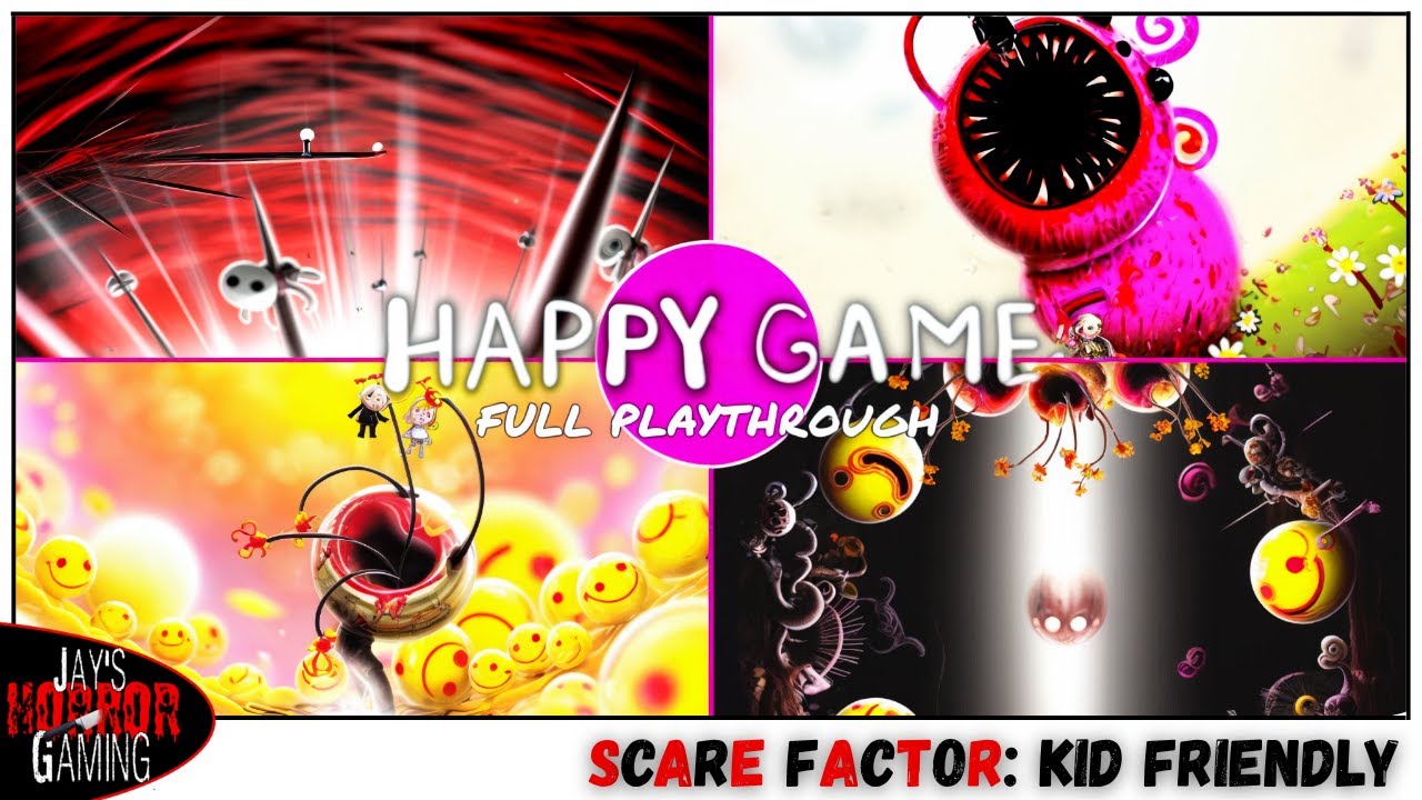 The MOST Visually Amazing Horror Game EVER | Happy Game - YouTube