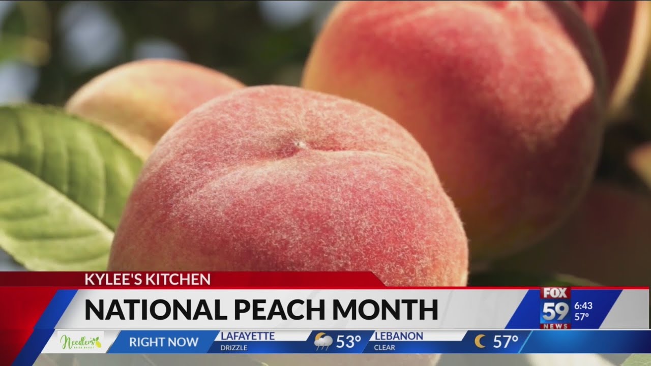 Celebrate National Peach Month with this cobbler recipe - YouTube