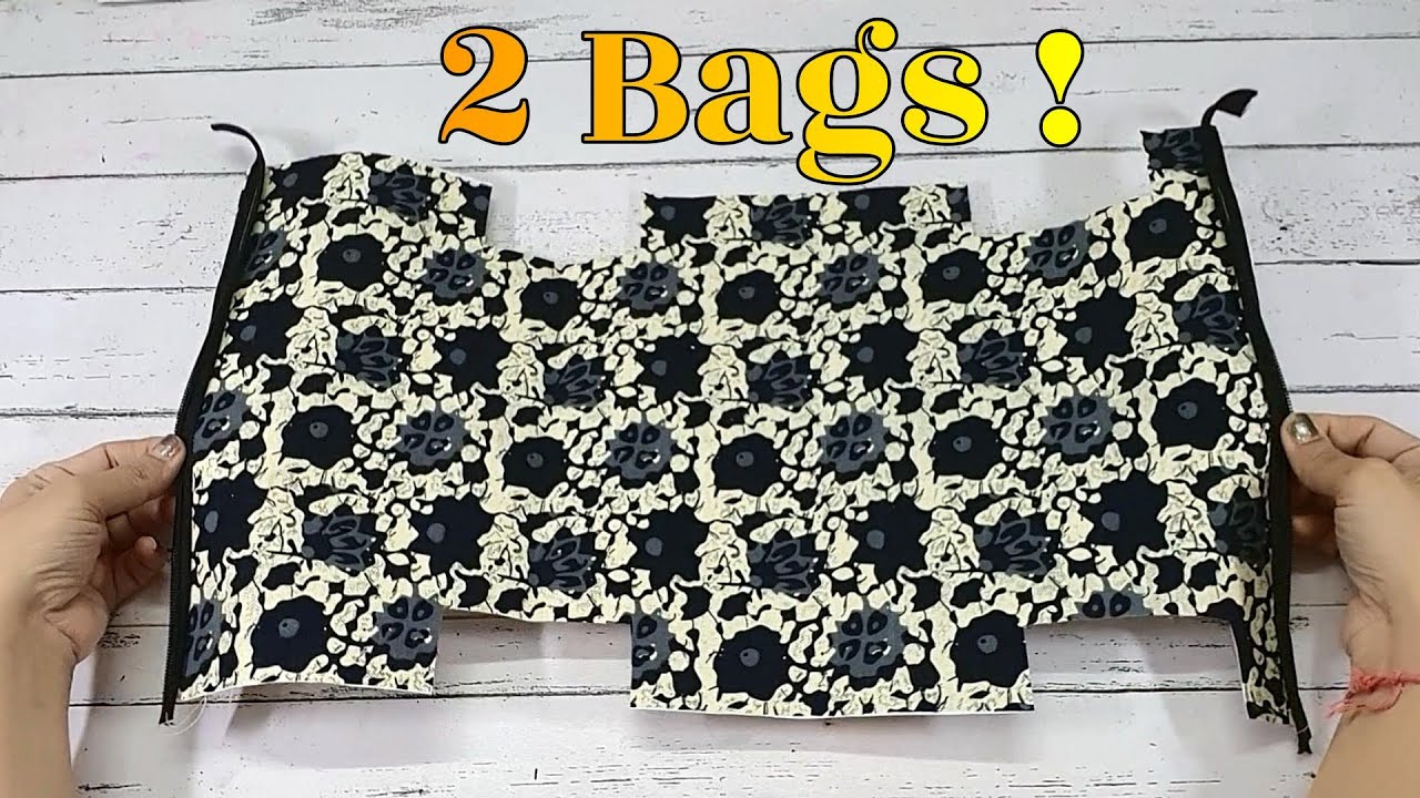 Easiest Way To Make 2 Useful Bags At Home | Quick and Easy - YouTube