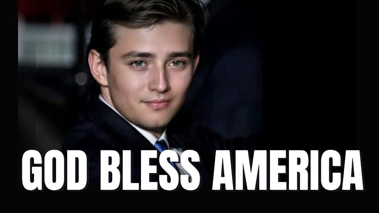 God Bless America ( Barron Trump Singing , Virtually generated ) - YouTube