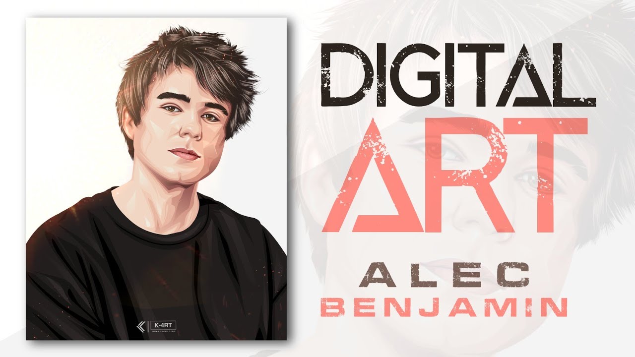 The Making of Alec Benjamin's Portrait (Infinite Design) - YouTube