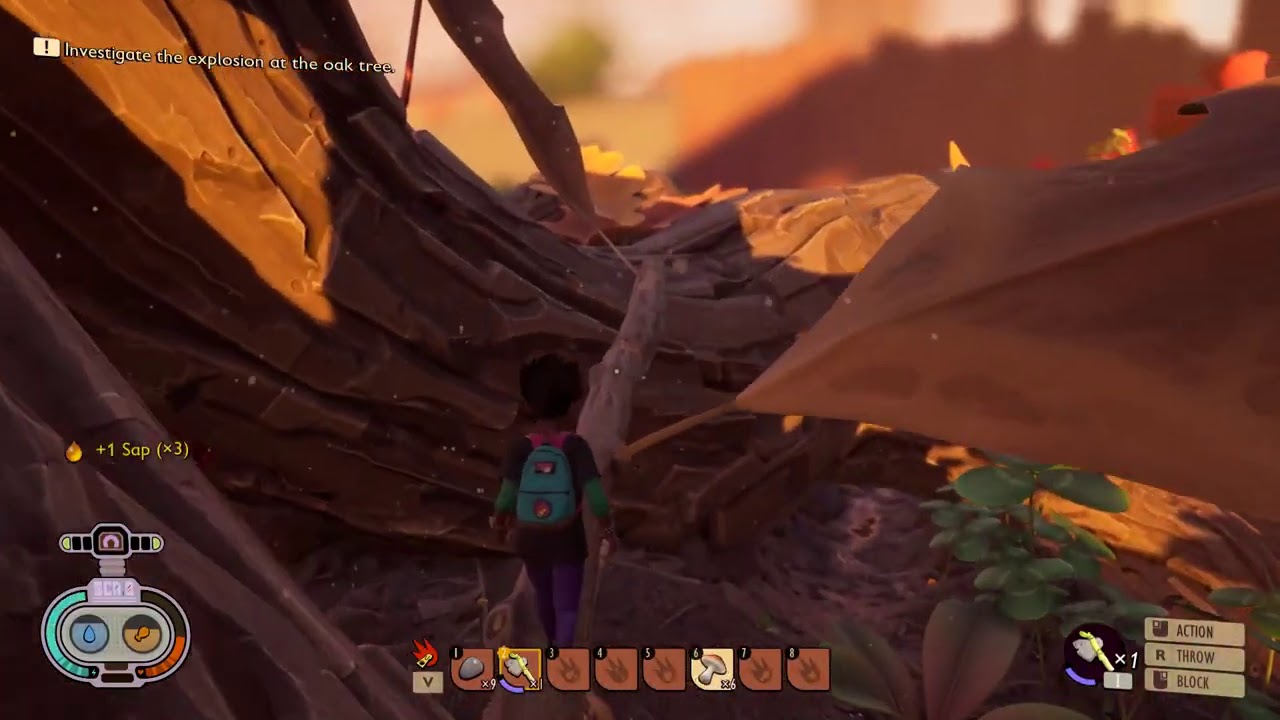 วิธีผ่านเควสInvestigate the explosion at the oak tree เกม#Grounded ...