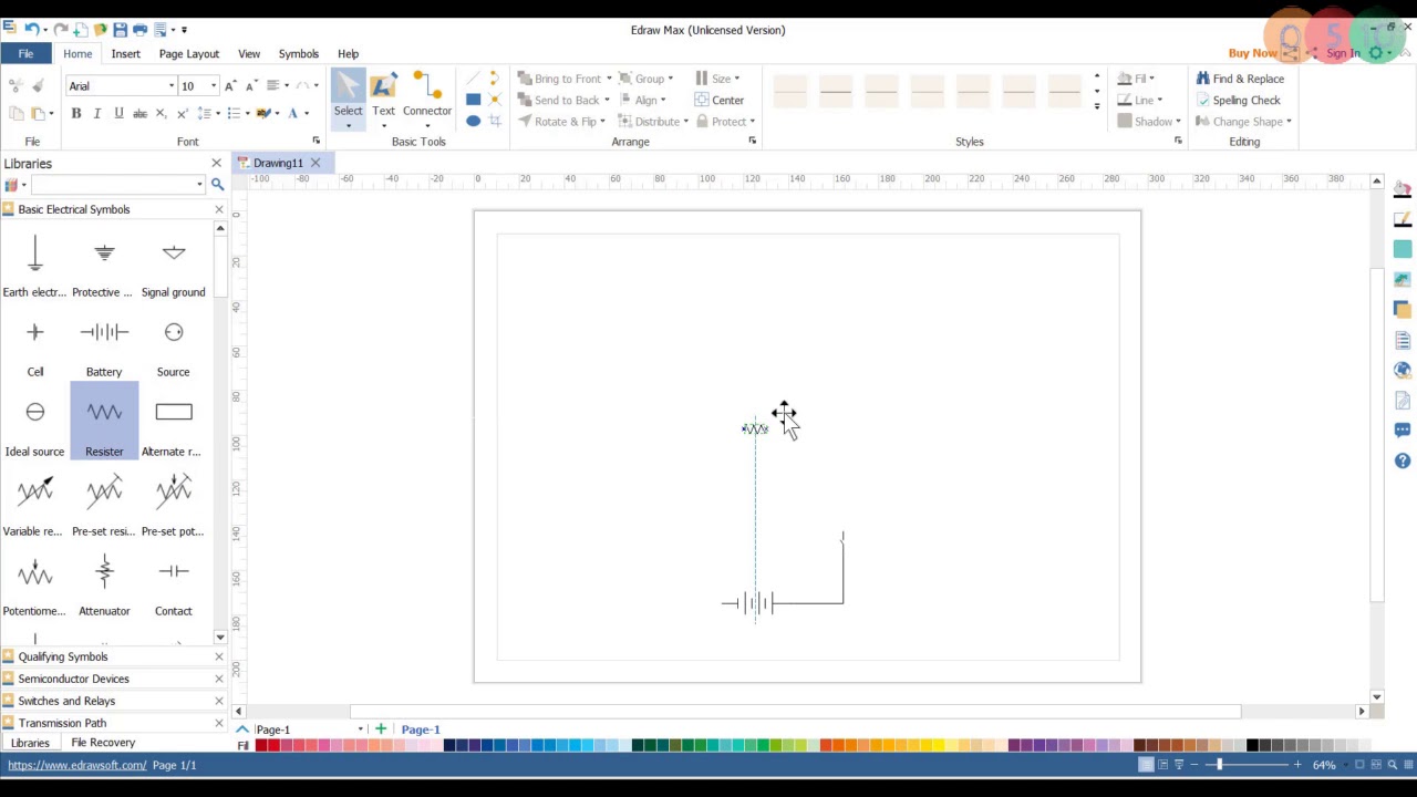 Hướng dẫn sử dụng Edraw Max pro 9.0 - Tập 10: Vẽ mạch điện (Engineering ...