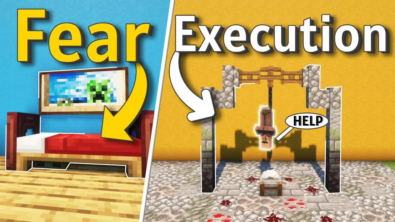 TOP 11+ SCARY Build Hacks & Ideas in Minecraft - YouTube