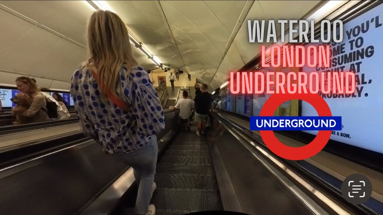 Inside London Waterloo Tube Station 🇬🇧 | Waterloo Underground Station ...