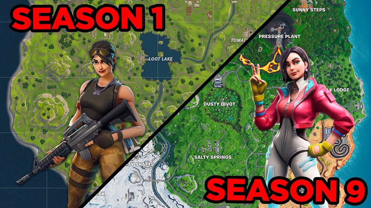 The OLDEST Fortnite Locations *STILL IN THE GAME* - YouTube