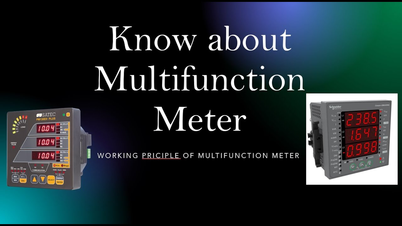 How to Operate MFM Meter | Details About Multifunction Meter | #mfm # ...