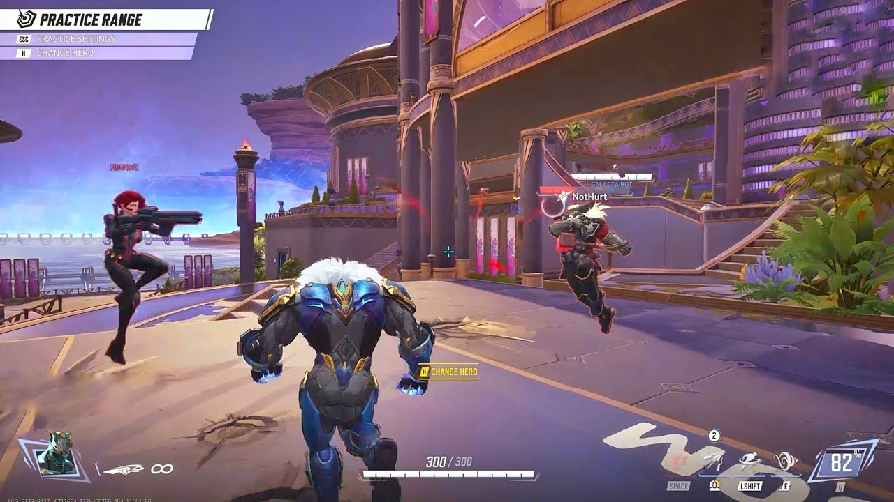 No Mercy Among Friends in the Practice Range | Marvel Rivals - YouTube