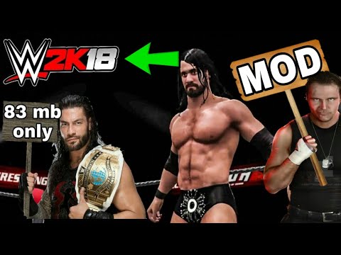 Wr3d mod 2k18 gazab game! In all android devices. - YouTube